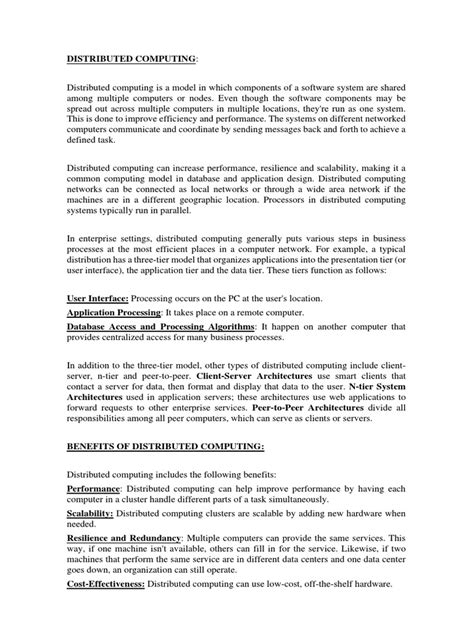 introduction of distributed computing pdf peer to peer cloud