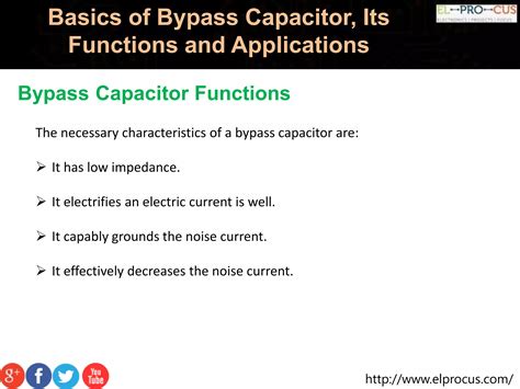 Basics Of Bypass Capacitor Its Functions And Applications PPTX