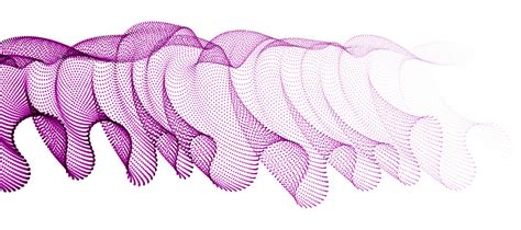 바람 입자 흐름 움직임에 효과에 동적 웨이브 투명 명주 직물 벡터 추상 배경입니다 3d 모양 의 점은 편안한 진정 벽지 메쉬를