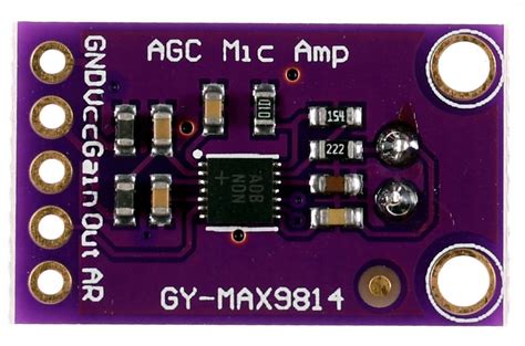 Max9814 Mikrofon Elektretowy Wzmacniacz Arduino 9757851998