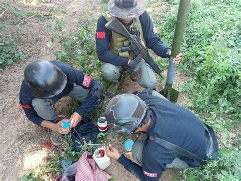 တန့်ဆည်တွင် ပျူစောထီး ခေါင်းဆောင် နေအိမ်နှင့် စစ်တပ်ကင်းစခန်းကို လက်နက်ကြီးဖြင့် ပစ်ခတ်မှု စစ