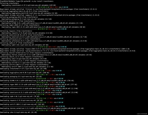 解决 Modulenotfounderror No Module Named ‘transformers