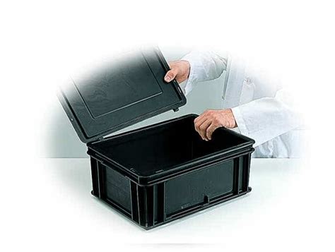 Esd Safe Conductive Anti Static Container Box Bin Industry Update