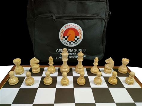 Jual Papan Catur Lipat Kayu Standar Turnamen Komplit Set Di Seller Kingyo Cengkareng Timur