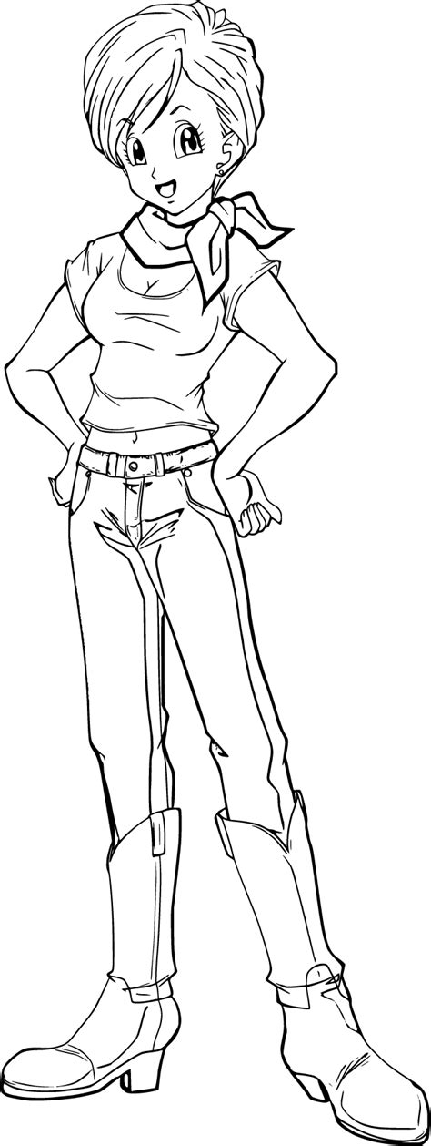 Bulma Coloring Pages 100 Free Printable And Fun