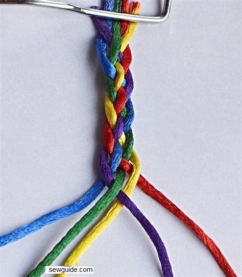 Easy Way To Make 5 Strand Braid With Thread Or Yarn Artofit
