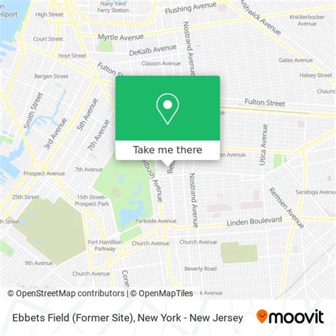 How To Get To Ebbets Field Former Site In New York New Jersey By Subway Bus Or Train