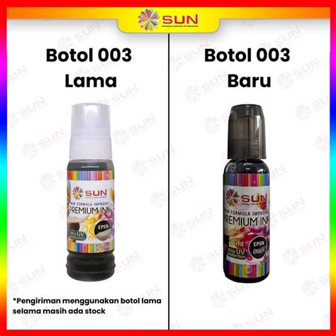 Jual Tinta Epson 003 001 Sun Premium Nfi 70 Ml Untuk Printer Epson