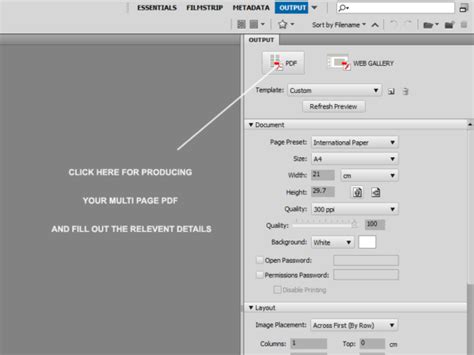 create multi page pdf in photoshop cs5 zanet design ltd