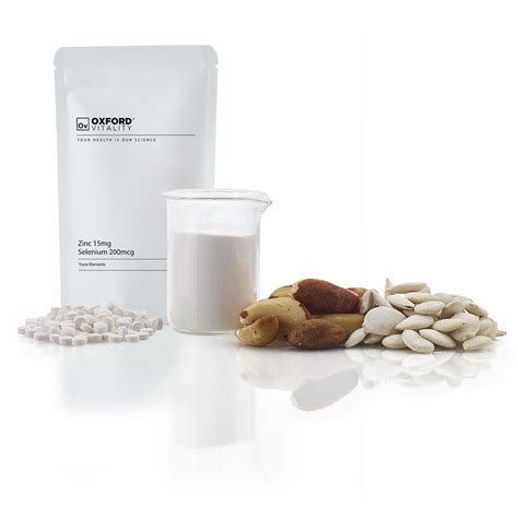 Zinc And Selenium Tablets Oxford Vitality