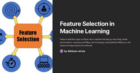 Feature Selection In Machine Learning