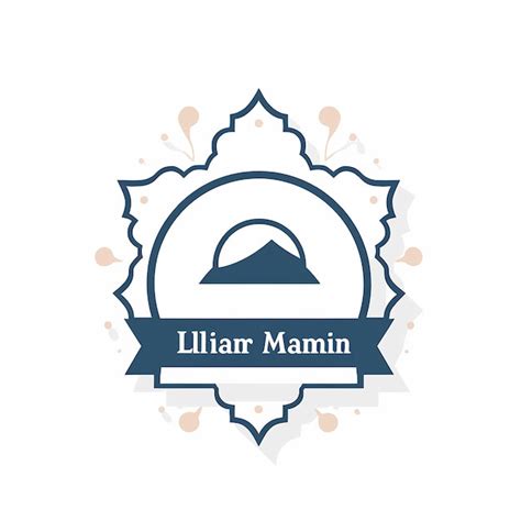 Slam Learning Logo Muslim Education Template Premium Ai Generated Image