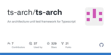 Github Ts Archts Arch An Architecture Unit Test Framework For