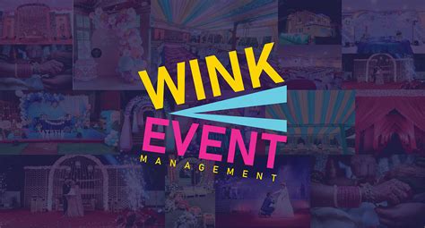 Rebranding Event Management Company Wink Events On Behance