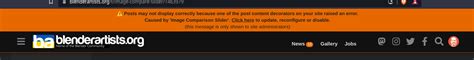 Image Compare Slider Page Blender Artists Website Support Blender Artists Community