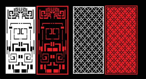 Decorative Wall Panel Set Chinese Mdf Cnc Router Laser Cutting Pattern