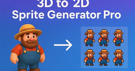 Model To Sprite Sheet Converter Pro Utilities Tools Unity Asset Store