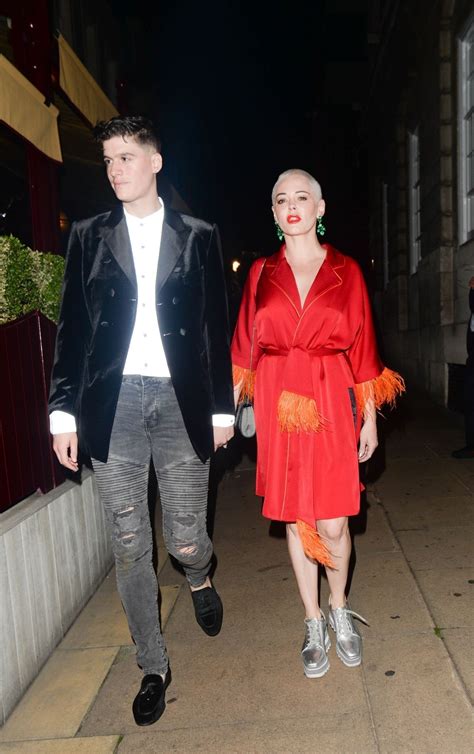 Rose Mcgowan At Love Magazine 10th Birthday Party In London 09172018