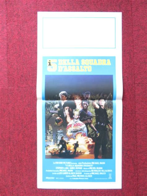 Band Of The Hand Italian Locandina Poster Stephen Lang Michael Carmine