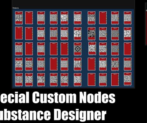 Artstation 155 Substance Designer Extra Nodes Resources