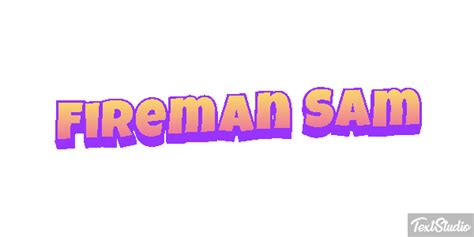Fireman Sam Cartoon Animated  Logo Designs
