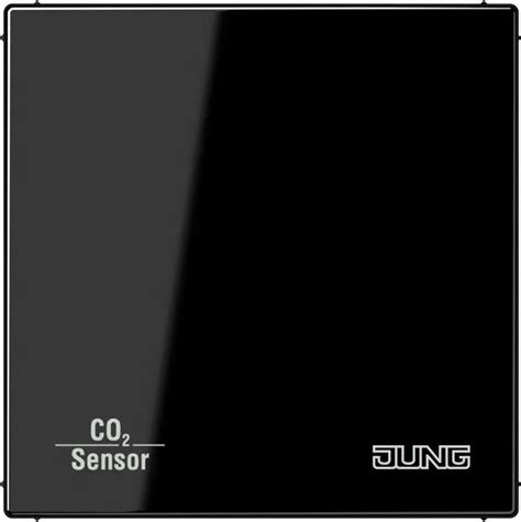 Jung Knx Co2 Sensor Mit Raumtemperaturregler Tasterschnittstelle 2 Fach