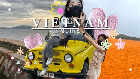 베트남여행vlog 나트랑 무이네 모래사막에서 바이크타고 질주하기🏍️🛵 요정의샘물 선셋투어🌅 화이트샌듄 레드샌듄 Youtube