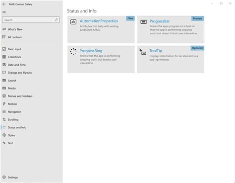 ProgressBar Page Broken Issue Microsoft WinUI Gallery GitHub