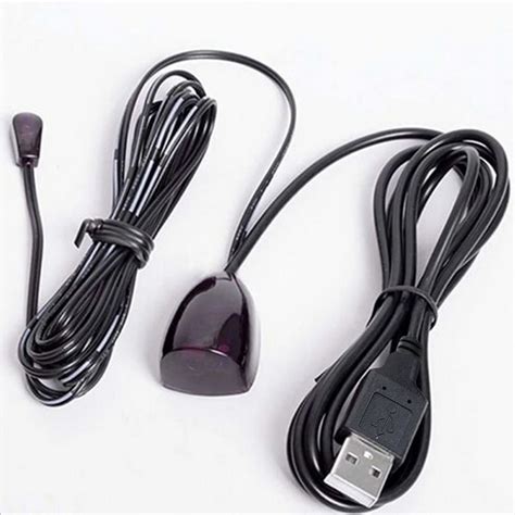 38KHZ USB IR Infrared Remote Control Receiver Transporter Extender Repeater Emitter USB Adapter