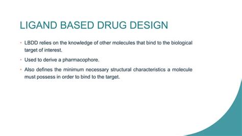 Insilico Drug Design And Virtual Screening In Cadd Pptx Computer Software And Applications