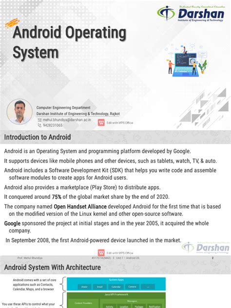 android operating system android operating system android operating system pdf android