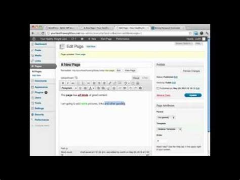 How To Add A Hyperlink To WordPress YouTube How To Add A Hyperlink To WordPress YouTube