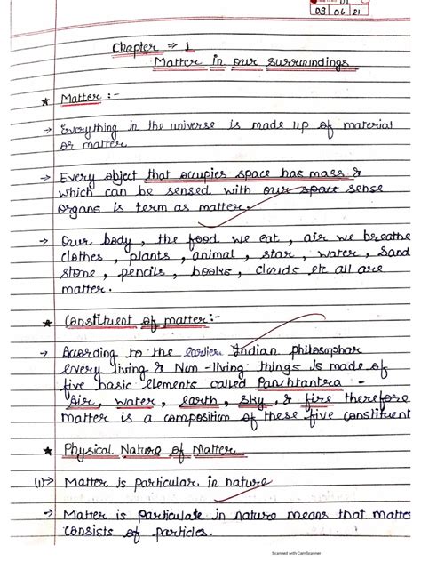 Class 9 Science Chapter 1 Matter In Our Surrounding Pdf