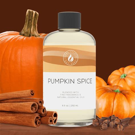 Pumpkin Spice Diffuser Oil Fall Home Fragrance With Warm Spices