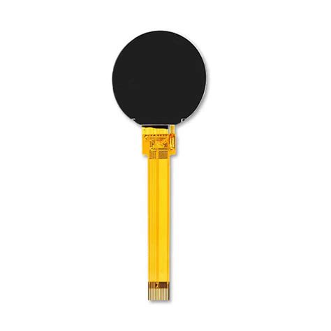 099inch Ips Round Circular Tft Lcd Display 128115 Spi 4line Gc9107