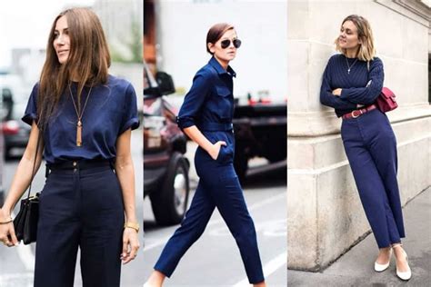 What Colors Go With Navy Blue Clothes Blue Shirt Outfits Navy Blue