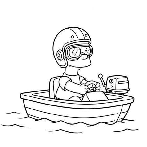 Fise De Colorat Cu Desenează Bart Simpson Simplu Descărcați Imprimați Sau Colorați Online Gratuit