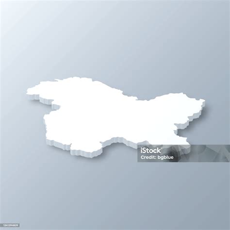 회색 배경에 카슈미르 3d지도 등측투영법에 대한 스톡 벡터 아트 및 기타 이미지 등측투영법 지도 중국 Istock