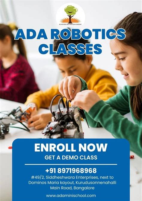 Ada Robotics Classes In Kr Puram Bangalore At Best Price In Mumbai