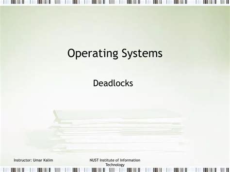 PPT Operating Systems PowerPoint Presentation Free Download ID 4545634