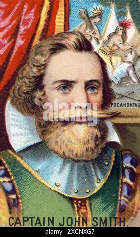 A Portrait Of Captain John Smith A 17th Century English Explorer And