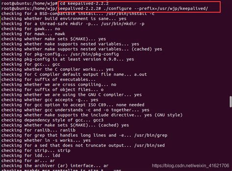 ubuntu安装keepalived ubuntu离线安装keepalived csdn博客