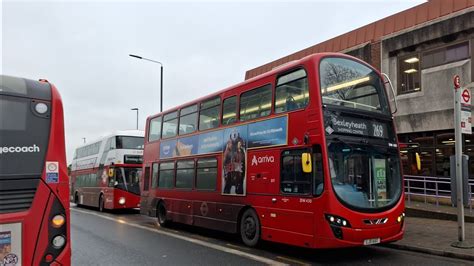 Loud Voith Kickdown Arriva London Vdl Db300 Wright Gemini 2 Lj11aax Dw450 Service 269 Youtube