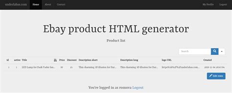 Github Romuvahtml Generator Its A Simple Editor That Enables Ebay Sellers With No Coding Or