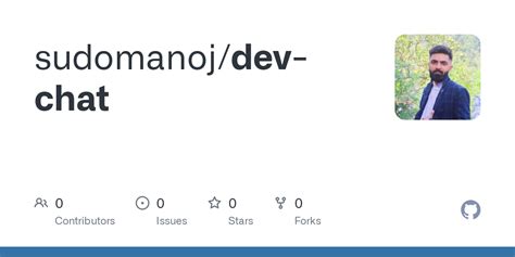 Github Sudomanojdev Chat