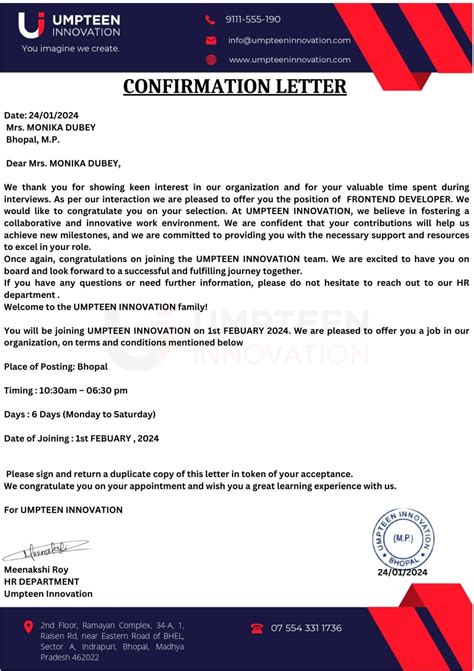 🚀 Excited To Announce That Ive Accepted An Internship Opportunity As A Frontend Developer 🌟 I