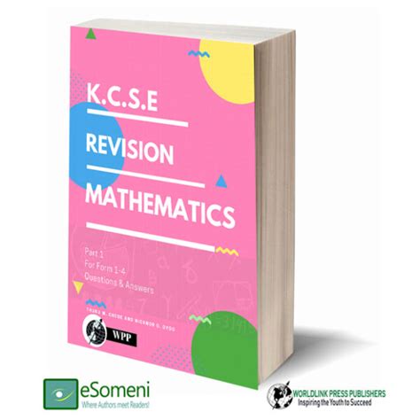 K C S E Revision Mathematics Part 1 Hardcopy Esomeni