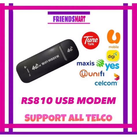 🔥unlimited Rs810 4g Modem Router 🔥 Usb Modem Portable Wifi Router Sim Card 4g🔥 Support All Telco