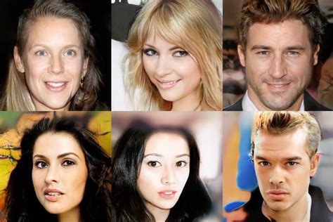 Ai Generated Celebrity Faces Look Real Flowingdata