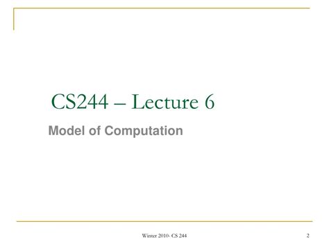 Ppt Cs244 Introduction To Embedded Systems And Ubiquitous Computing